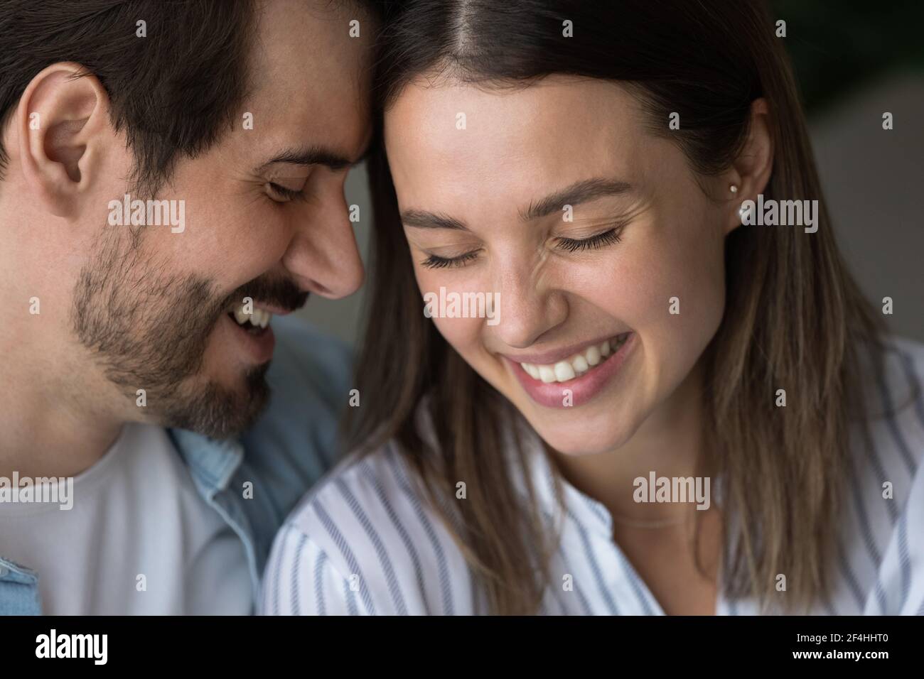 Couple Foreheads Together High Resolution Stock Photography and Images ...