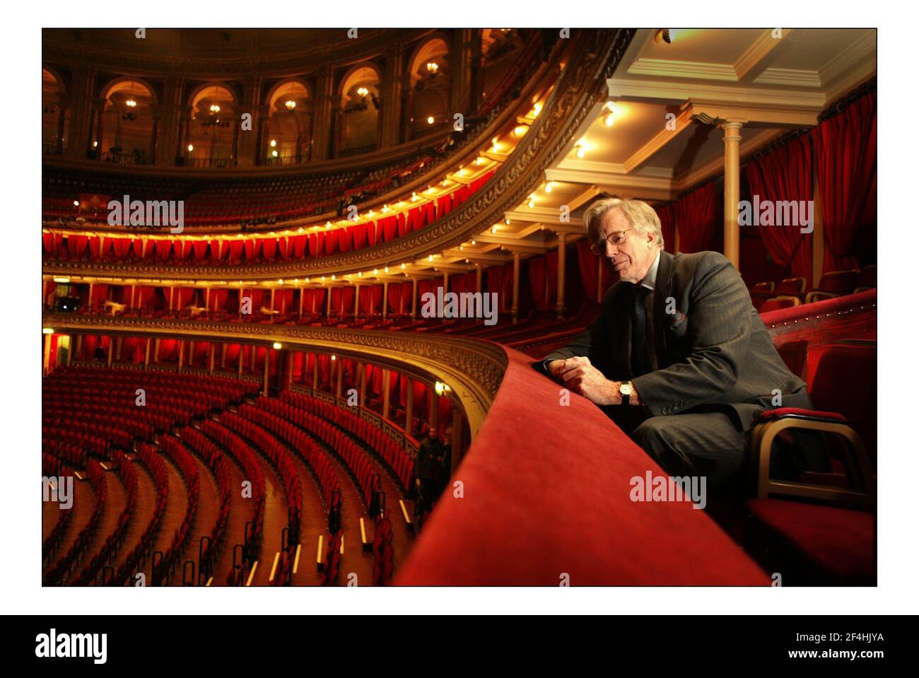 David Elliott in the Royal Albert Hall in Londonpic David Sandison 13 ...
