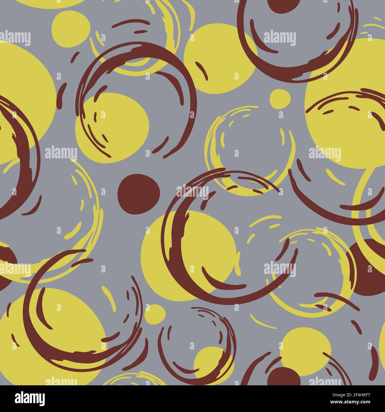 Seamless vector pattern with stain marks on blue background. Simple ...