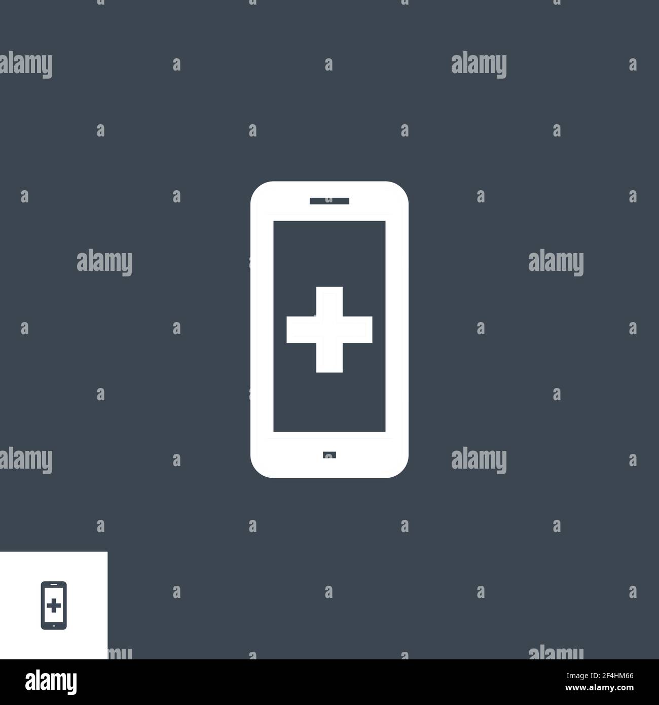 Medical mobile app screen Stock Vector Images - Alamy