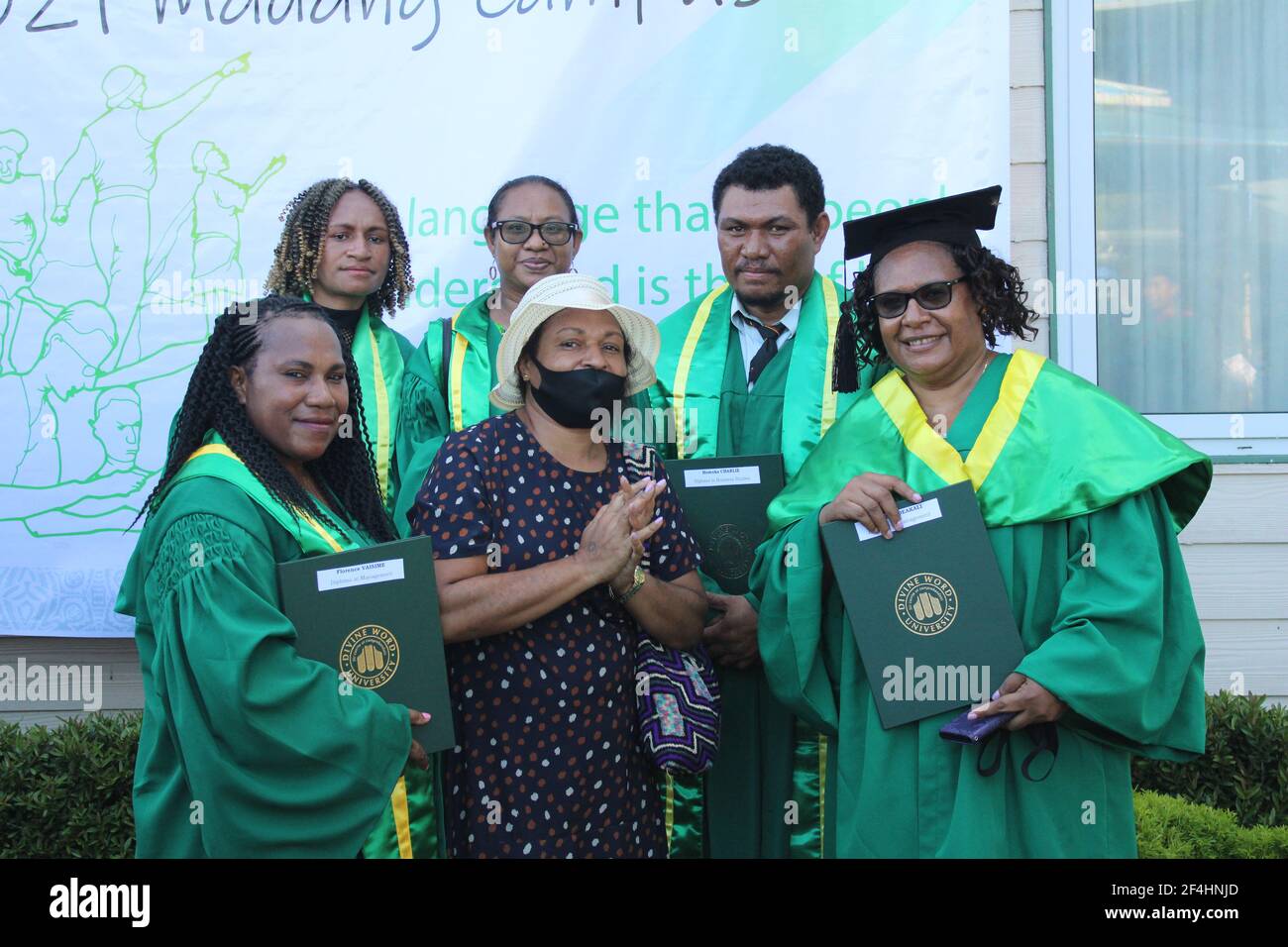 Grandaunts at DWU's 39th Graduation Stock Photo - Alamy