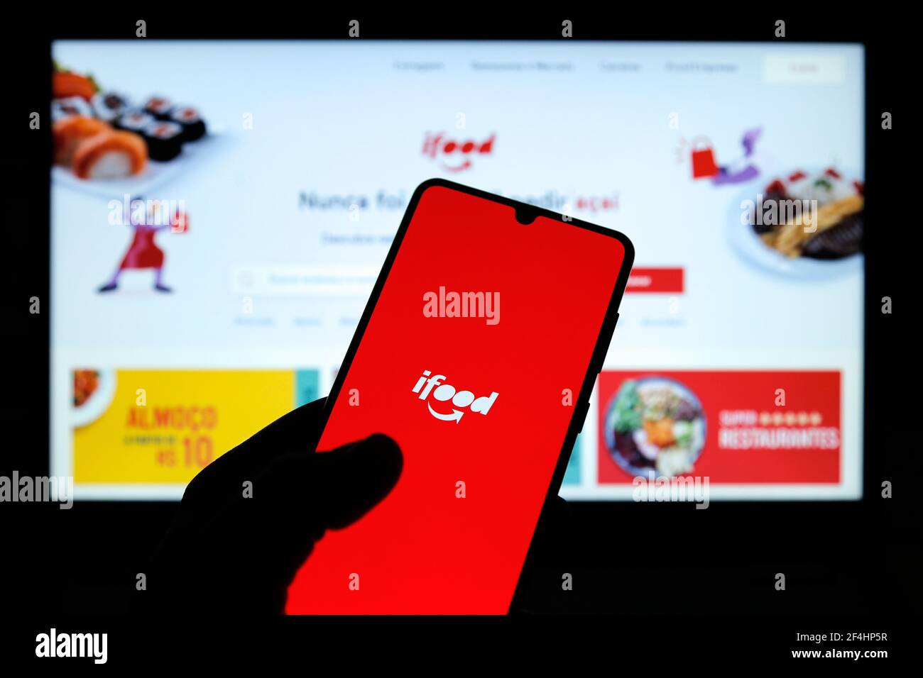 Ifood brazil hi-res stock photography and images - Alamy