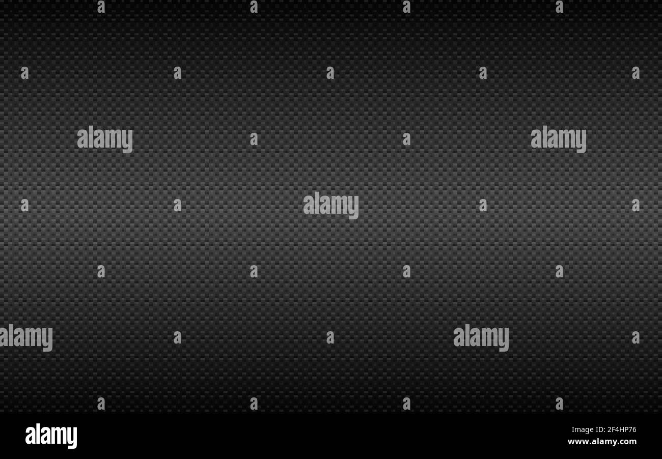 Carbon background. Dark fiber texture. Black geometric metal with ...