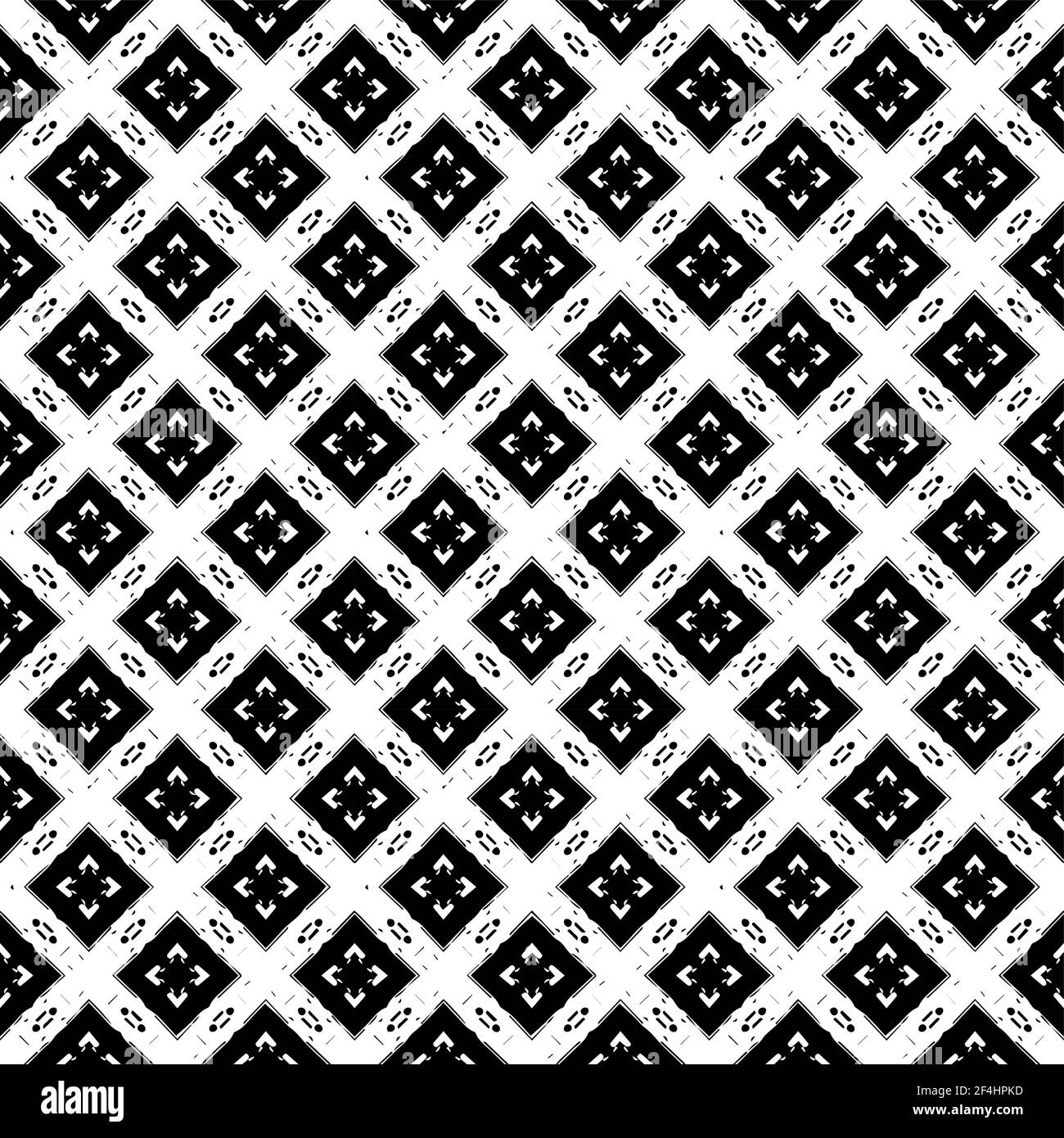 Black and white pattern texture. Bw ornamental graphic design. Mosaic ...