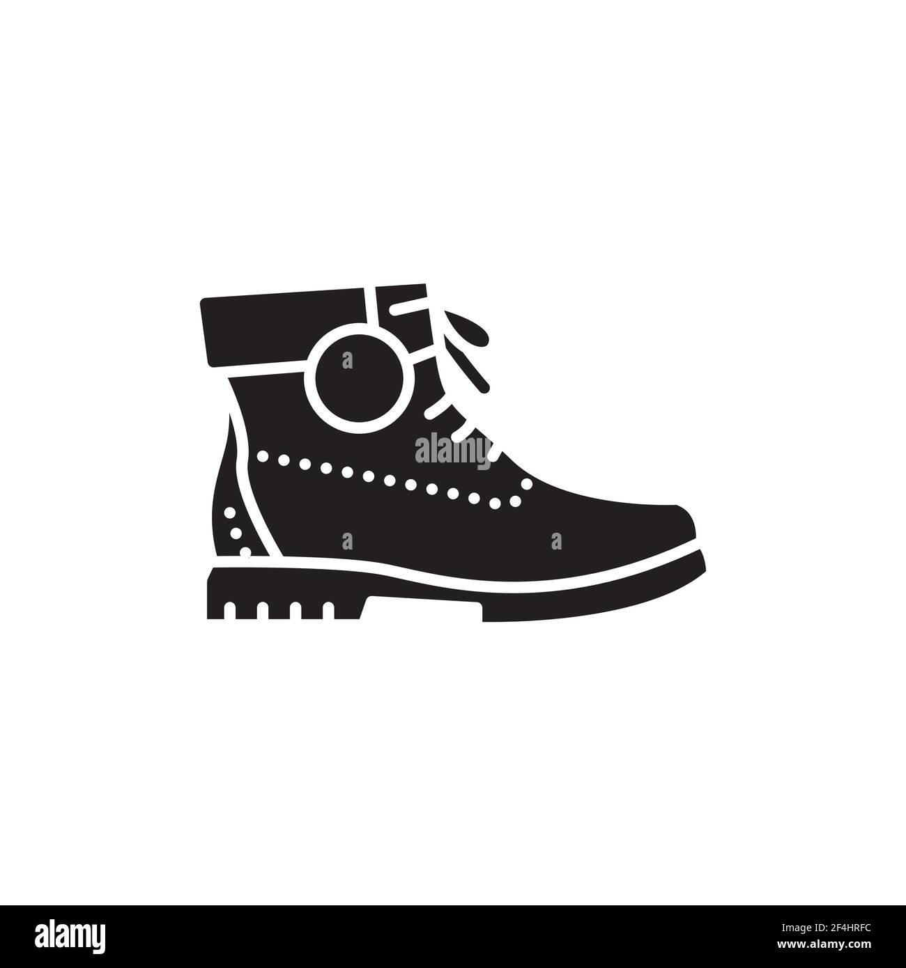 Winter boots black glyph icon. Pictogram for web page, mobile app ...
