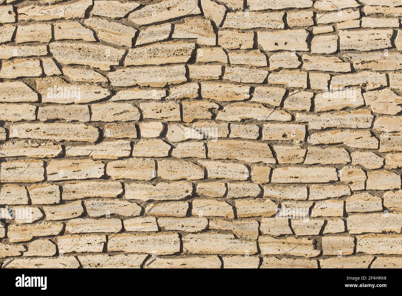 Sand color stone or brick wall, modern texture background Stock Photo ...