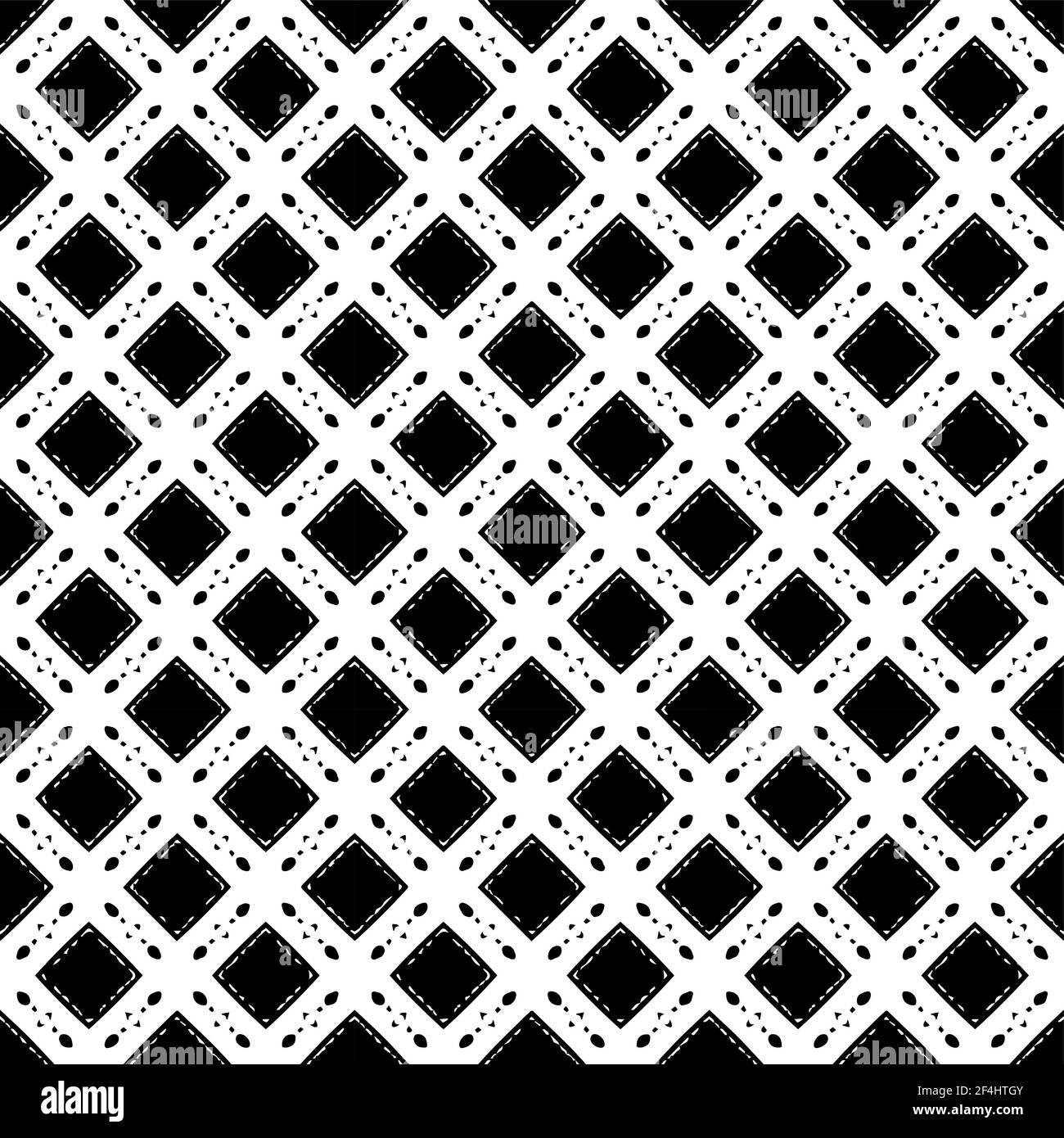 Black and white pattern texture. Bw ornamental graphic design. Mosaic ...