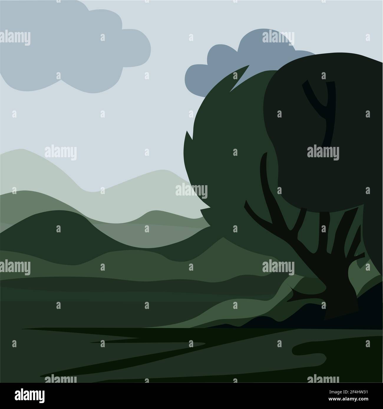 Green vector grass background with place for your text Stock Vector ...