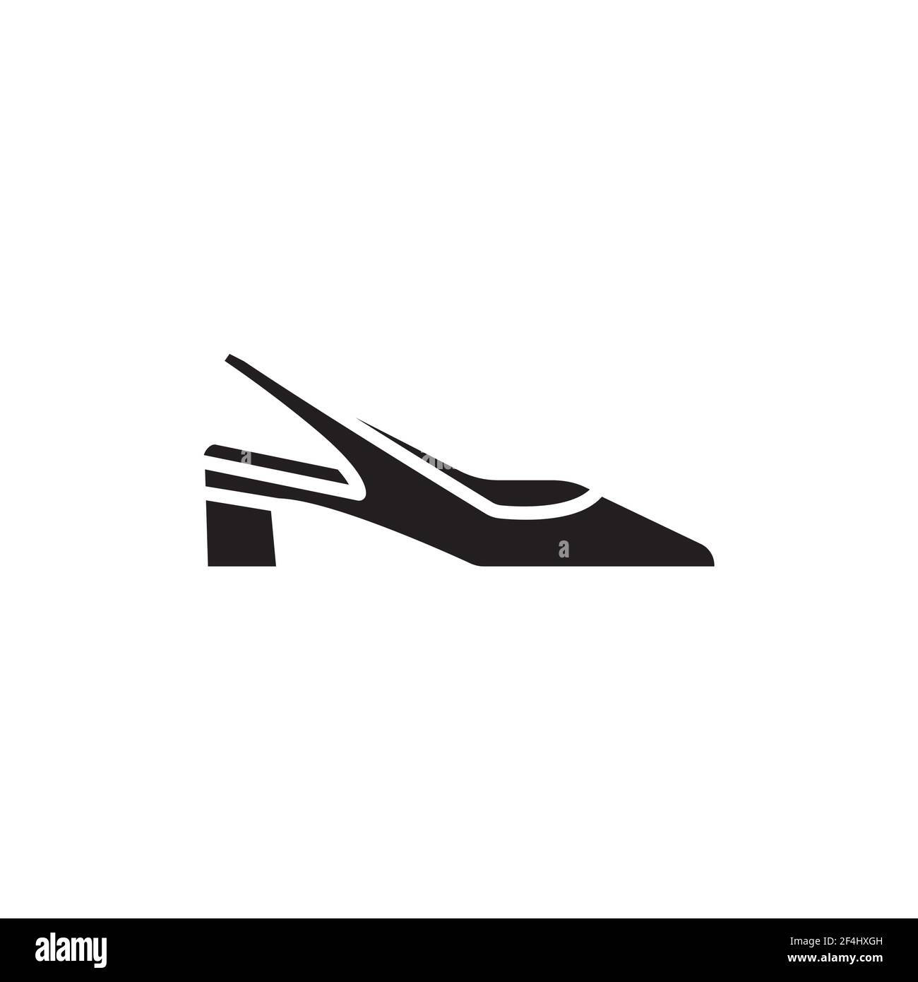 Open shoes black glyph icon. Pictogram for web page, mobile app, promo ...