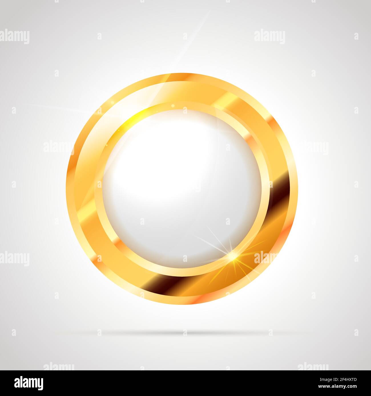 Gold wire shaped Stock Vector Images - Alamy