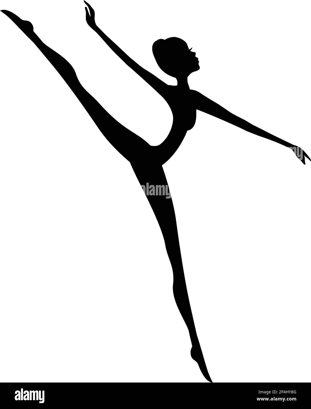 modern ballet dancer, ballerina Stock Vector Image & Art - Alamy