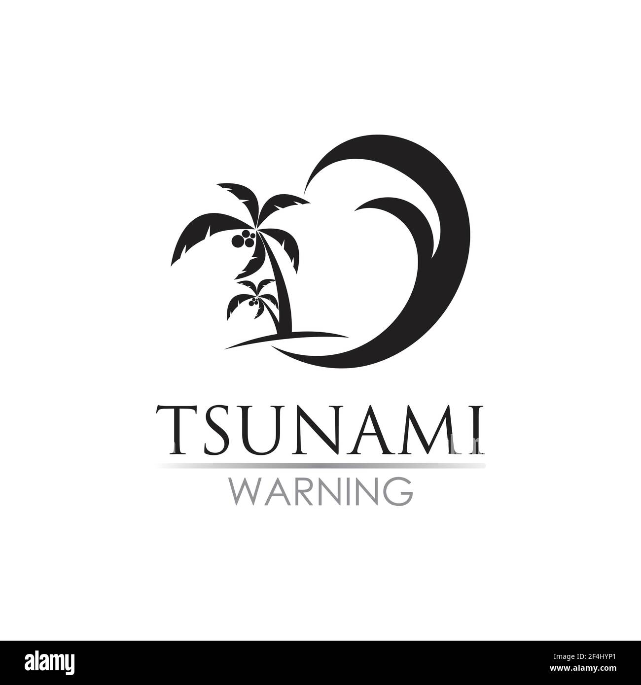 tsunami logo design, vector, icon, template Wave Tsunami Splash Water ...