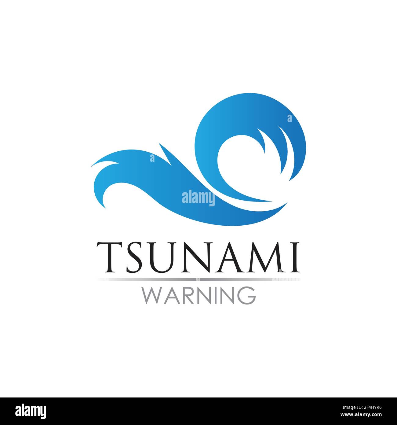 tsunami logo design, vector, icon, template Wave Tsunami Splash Water ...