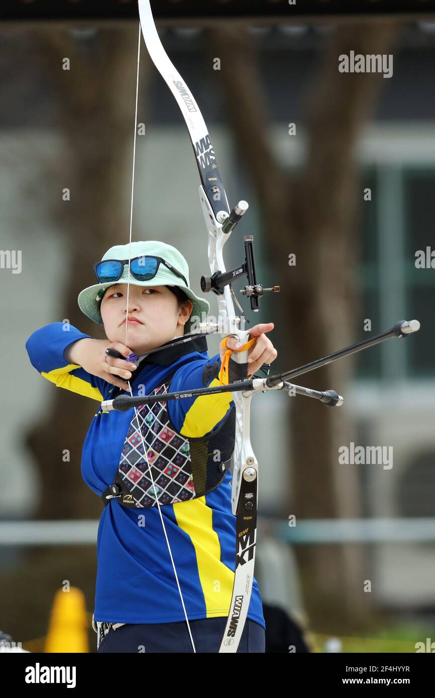 Tokyo, Japan. 20th Mar, 2021. Miki Nakamura Archery : Japan national ...