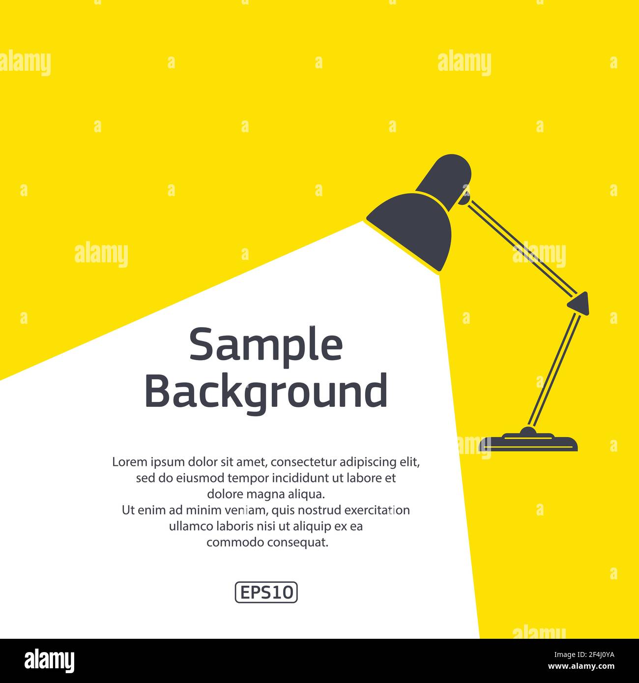 Table lamp in dark Stock Vector Images - Alamy