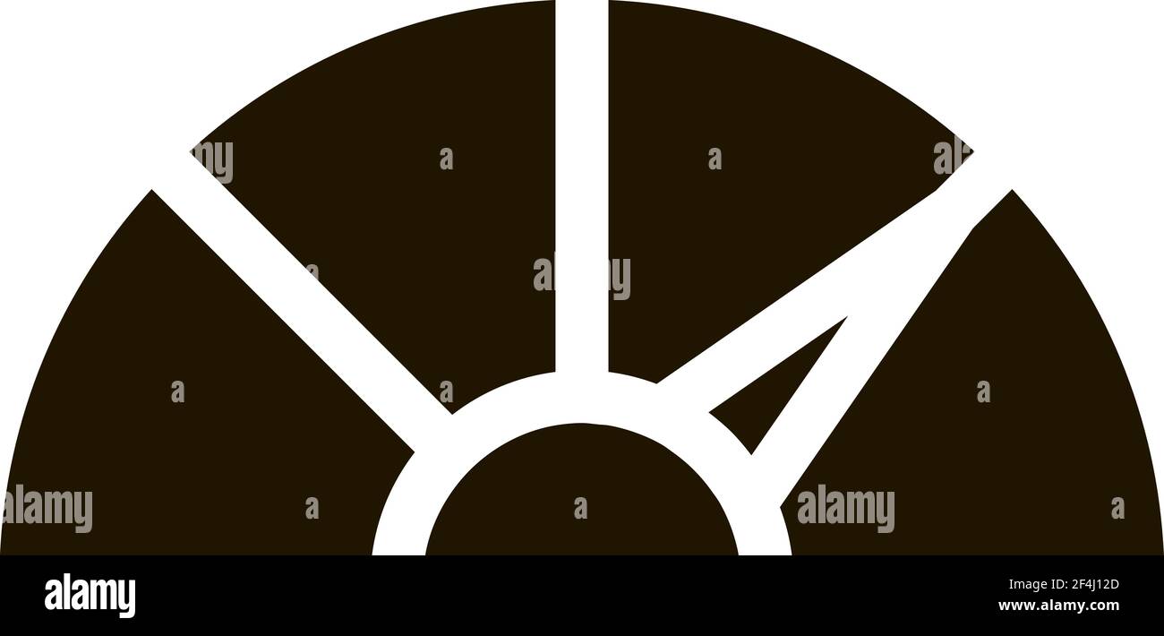 Growth Scale Icon Vector Glyph Illustration Stock Vector Image & Art ...