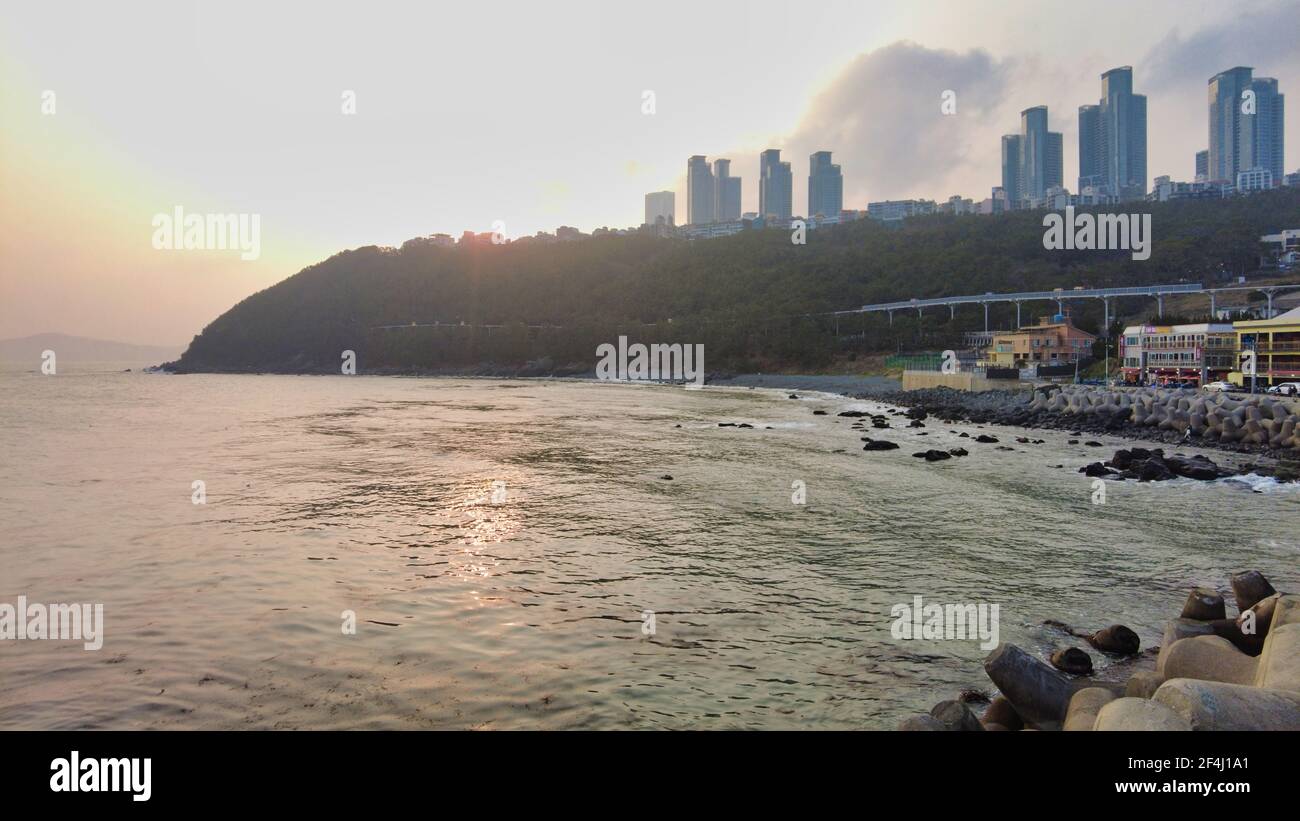Lighthouse at cheongsapo port hi-res stock photography and images - Alamy