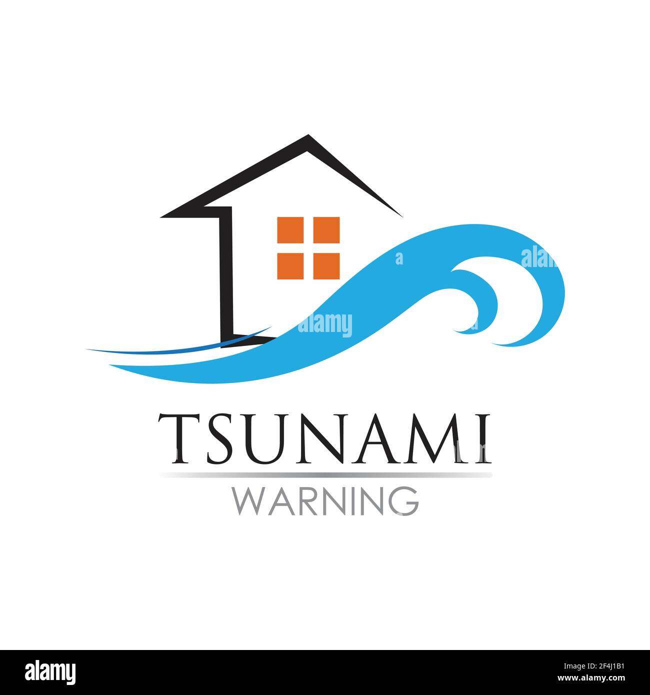 tsunami logo design, vector, icon, template Wave Tsunami Splash Water ...