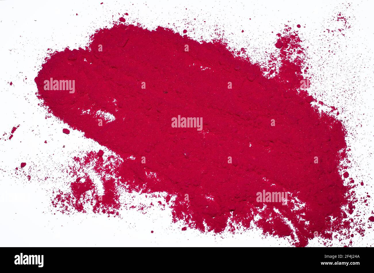 Colorful Holi powder on white background Stock Photo - Alamy