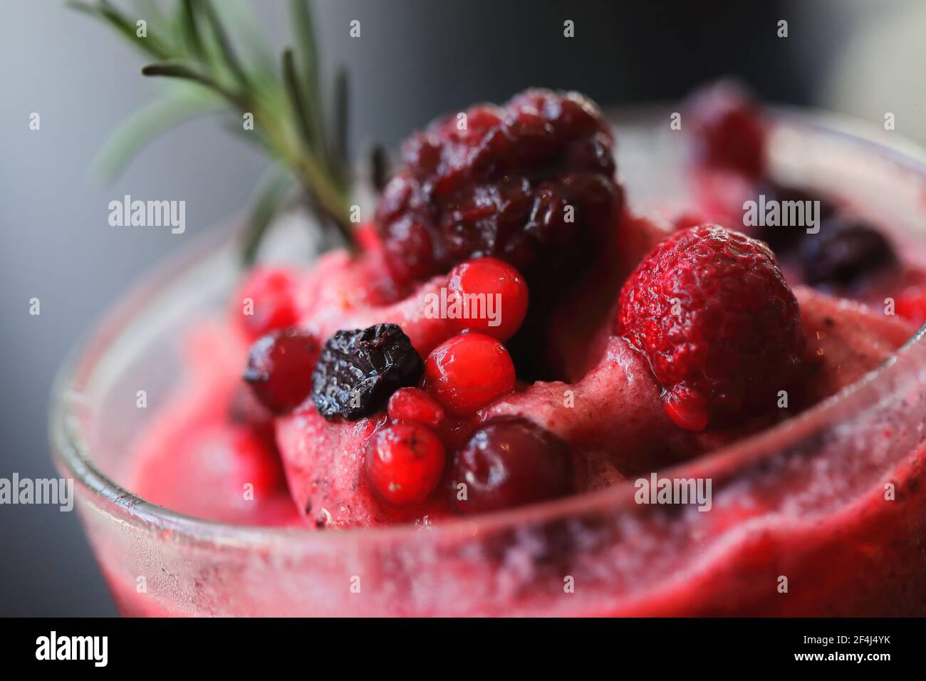 Mixed Berries Smoothie , drink Stock Photo - Alamy