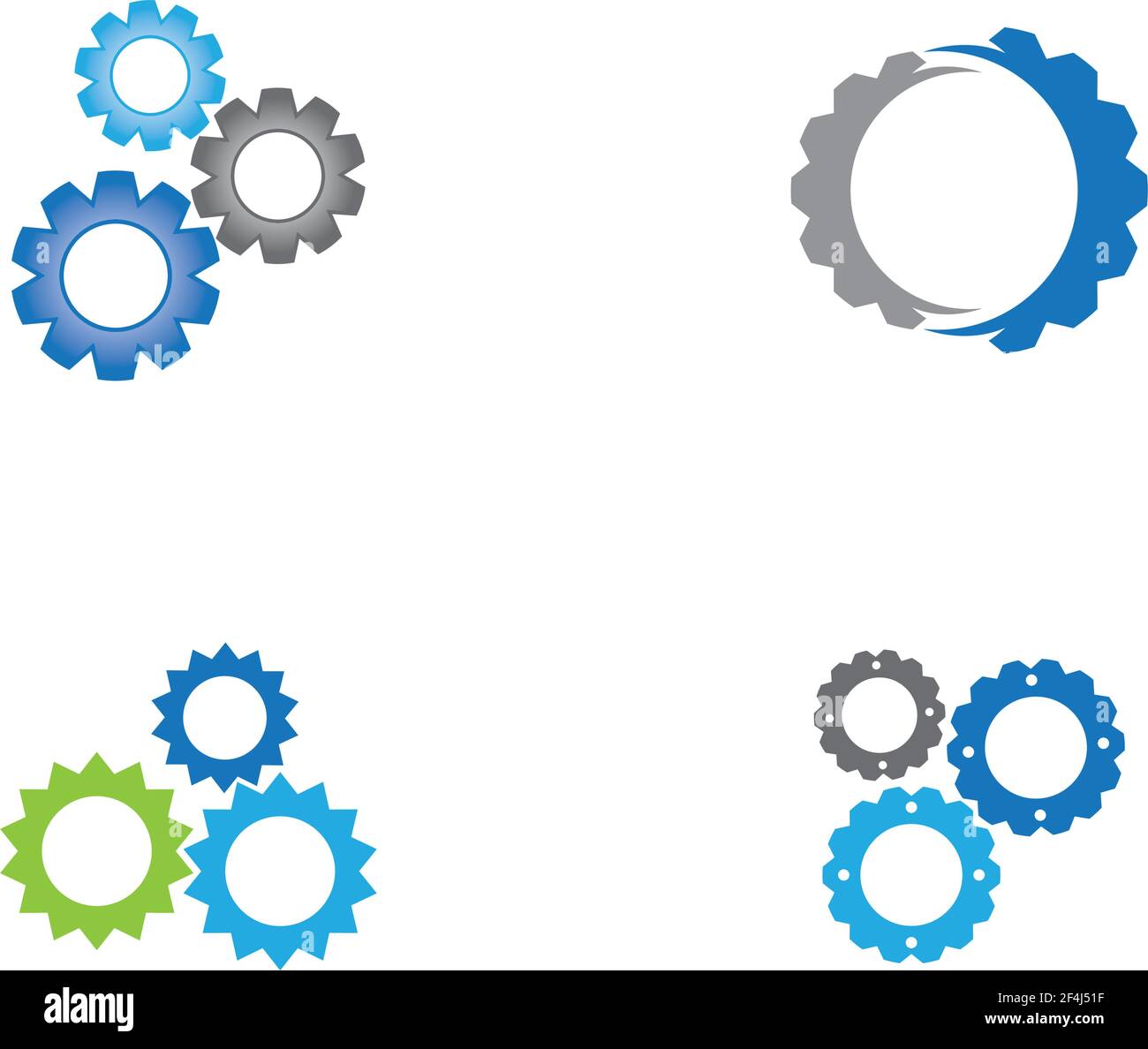 Gear Logo Template vector icon illustration design Stock Vector Image ...