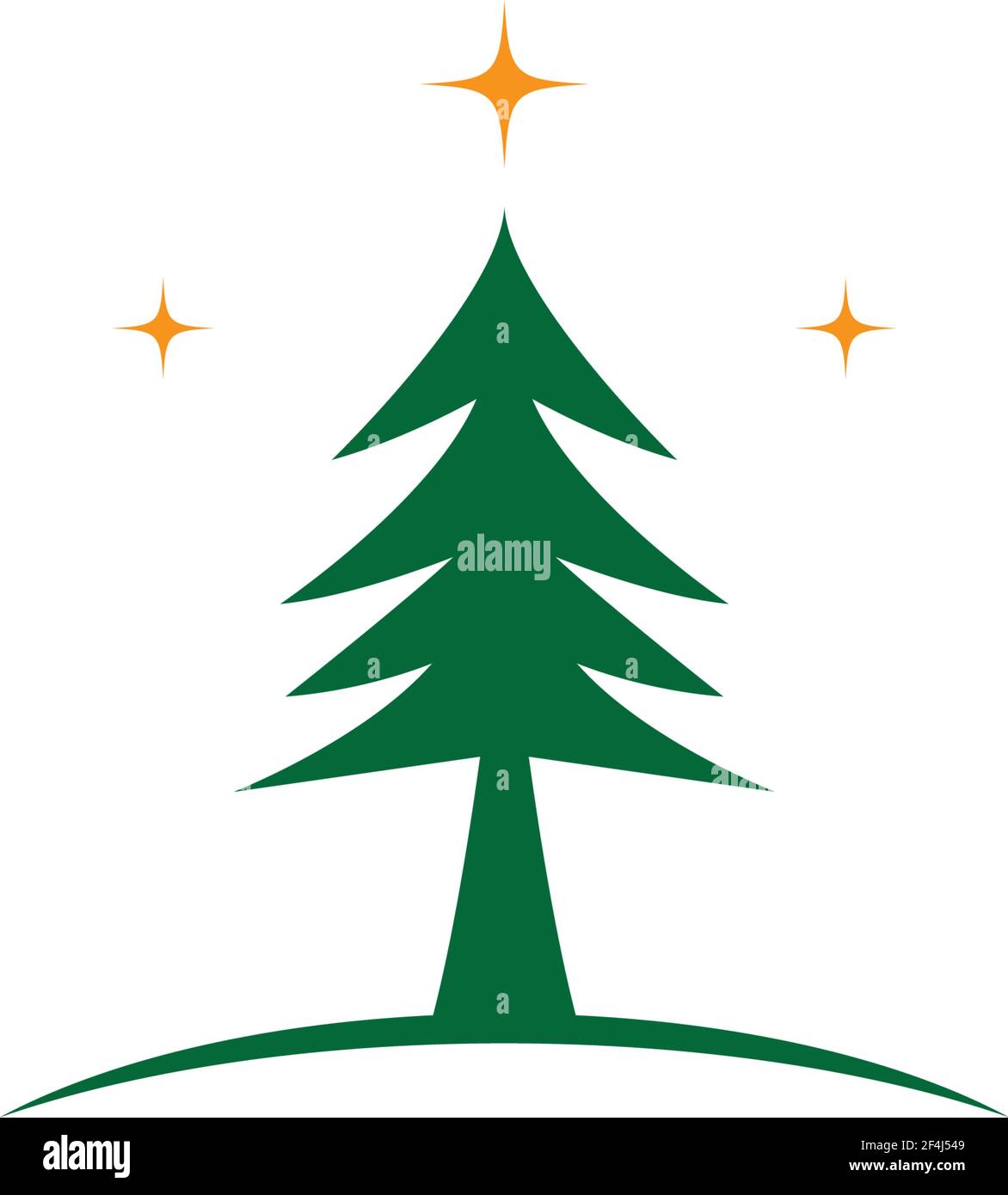 Pine symbol illustration design Stock Vector Image & Art - Alamy