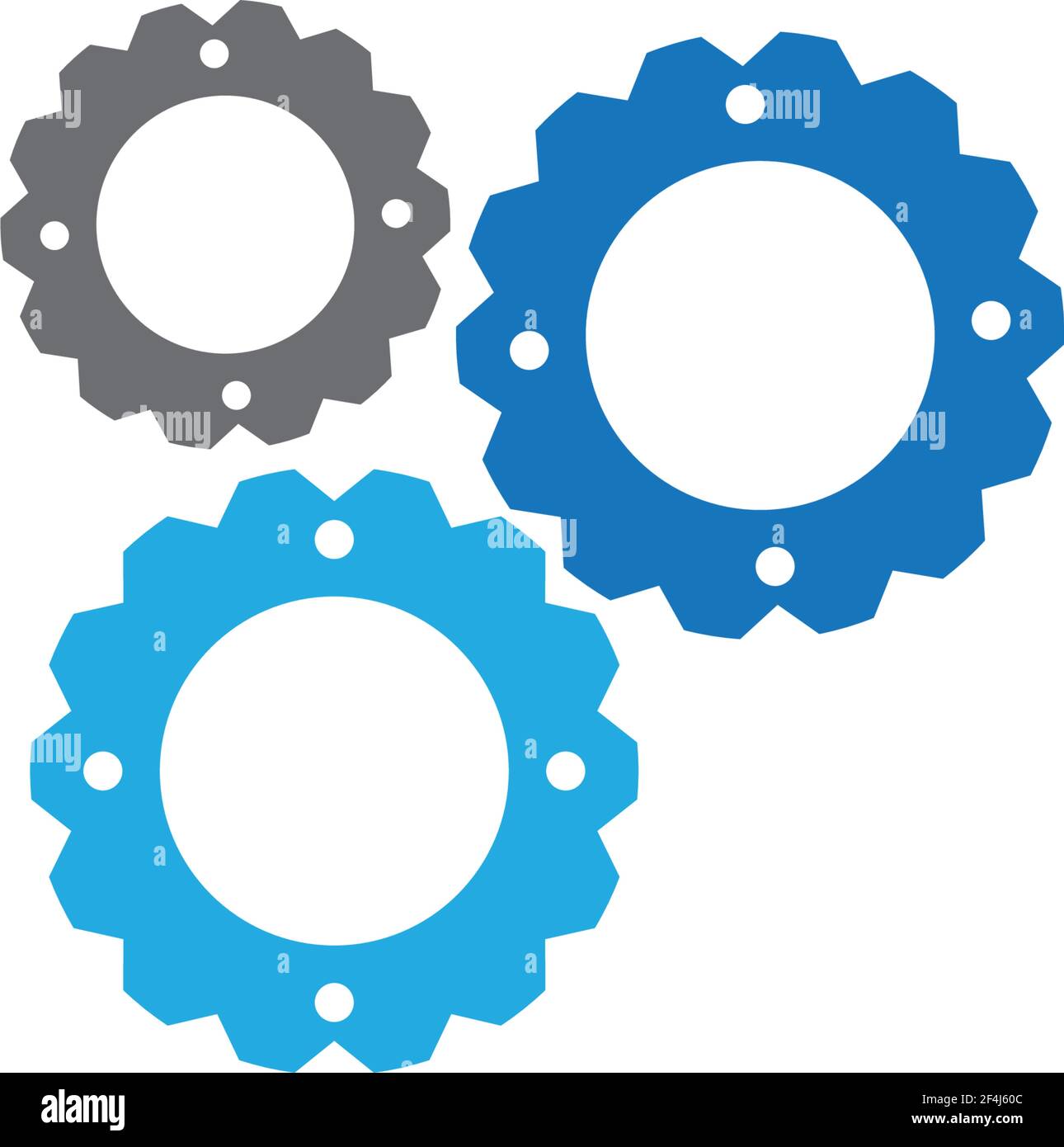 Gear Logo Template vector icon illustration design Stock Vector Image ...