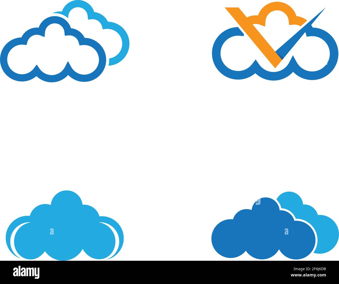 Cloud technology vector logo template design vector Stock Vector Image ...