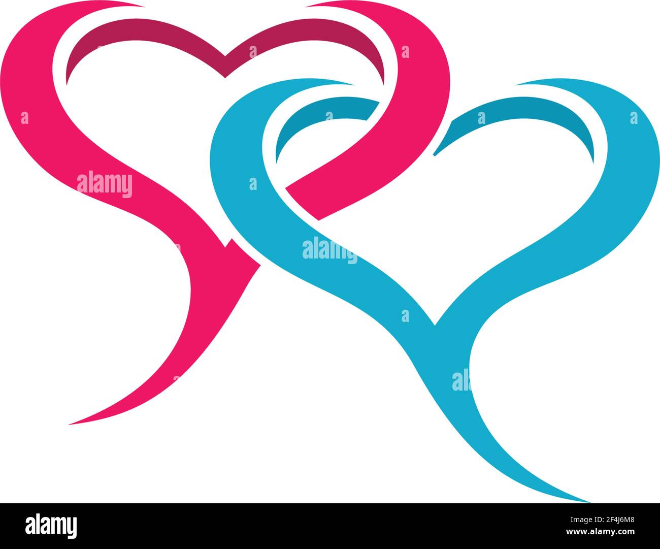 Love logo template symbol icon illustration design Stock Vector Image ...
