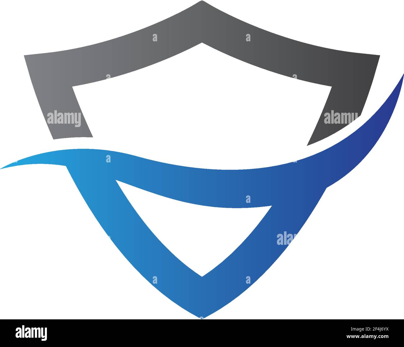 Shield logo template vector icon illustration design Stock Vector Image ...