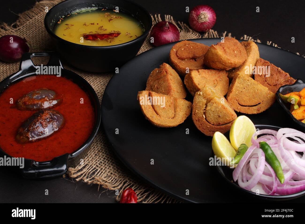 Daal bati choorma hi-res stock photography and images - Alamy
