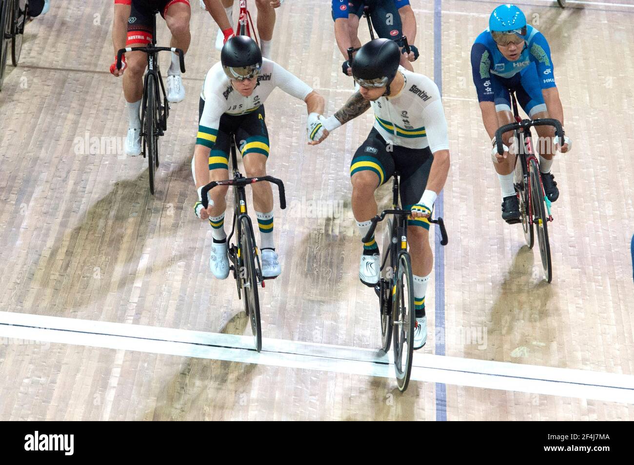 Madison track cycling hi-res stock photography and images - Alamy