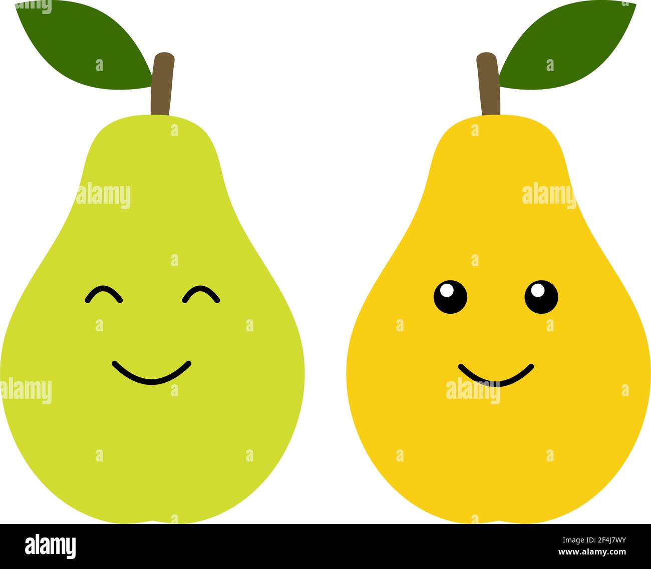 Pear Cartoon Cute