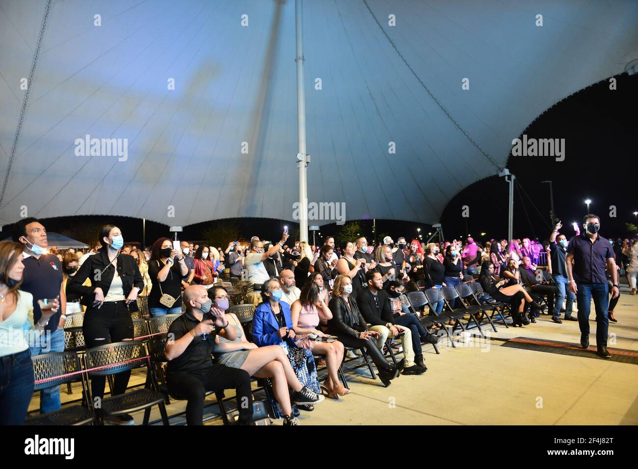 Miramar, Florida, USA. 20th Mar, 2021. Atmosphere during Victor ...
