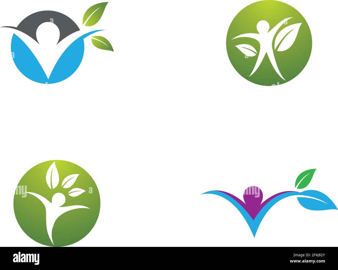 Healthy life logo template vector icon illustration design Stock Vector ...