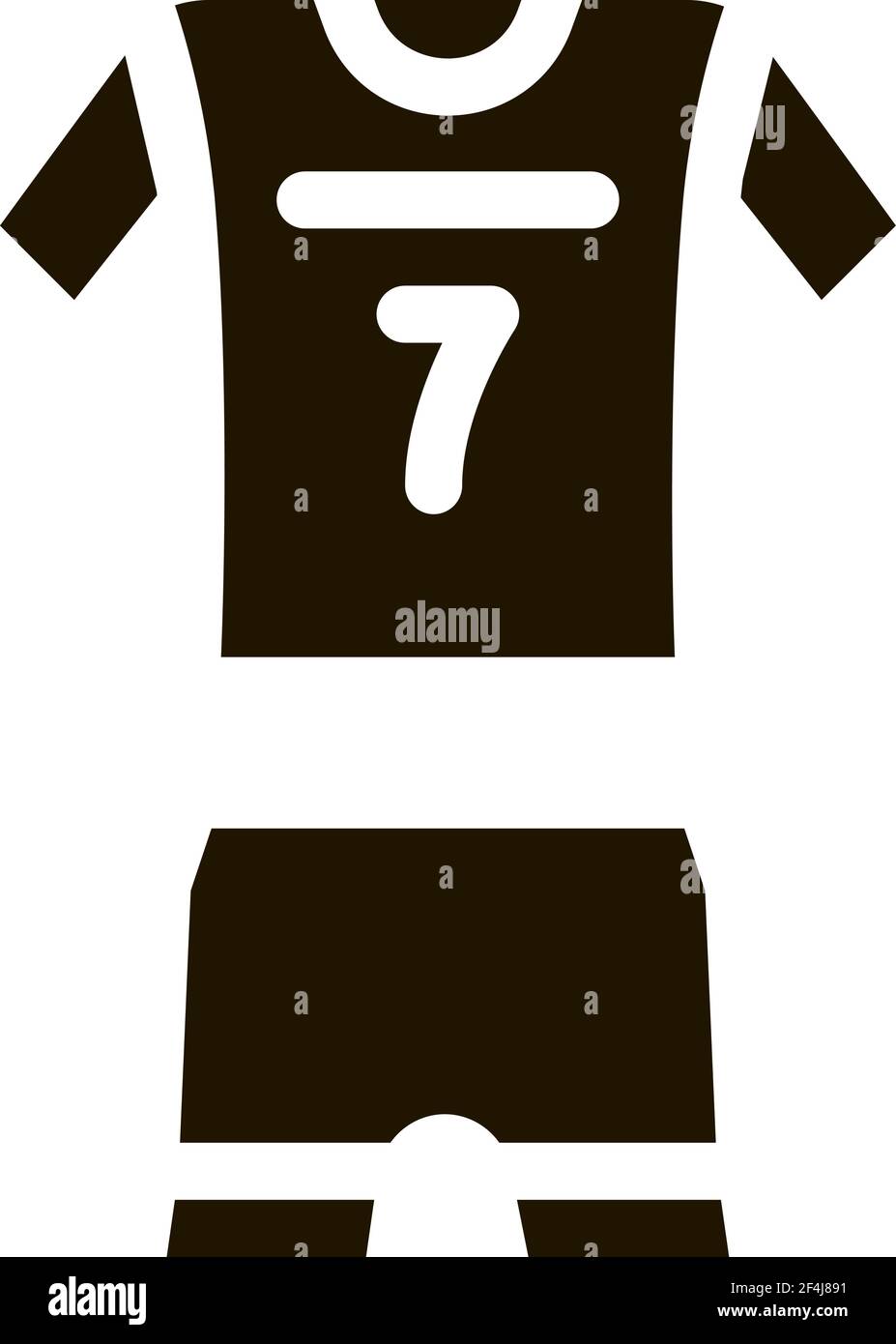 Isolated volleyball uniform Stock Vector Images - Alamy