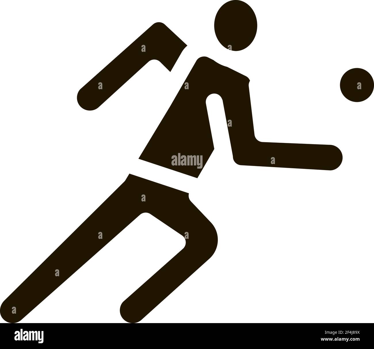 Running volleyball player icon hi-res stock photography and images - Alamy