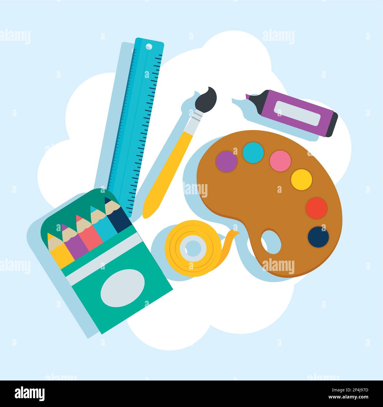 School and education symbol set Stock Vector Image & Art - Alamy