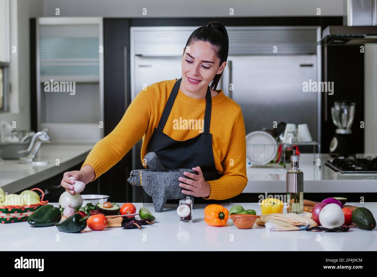 Latin sauce hi-res stock photography and images - Alamy