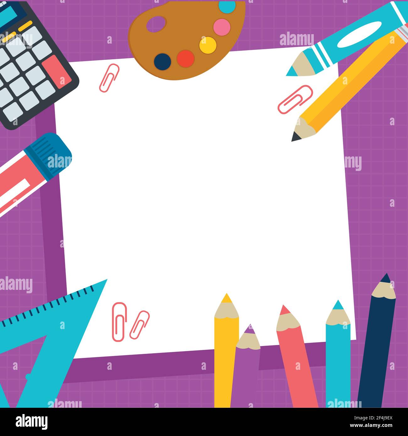 School note with icon set Stock Vector Image & Art - Alamy