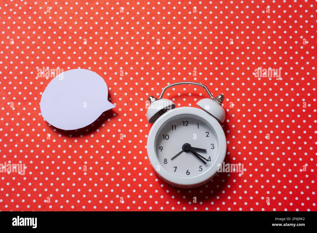 Mini speech bubble for expressing idea, thought and speech Stock Photo ...