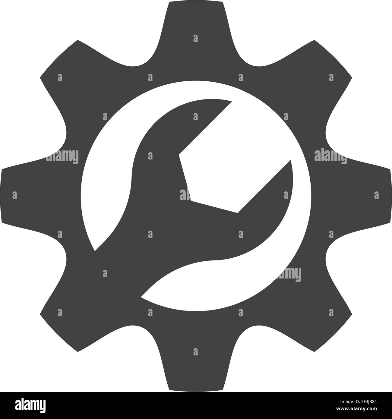 Gear logo vector icon illustration Stock Vector Image & Art - Alamy