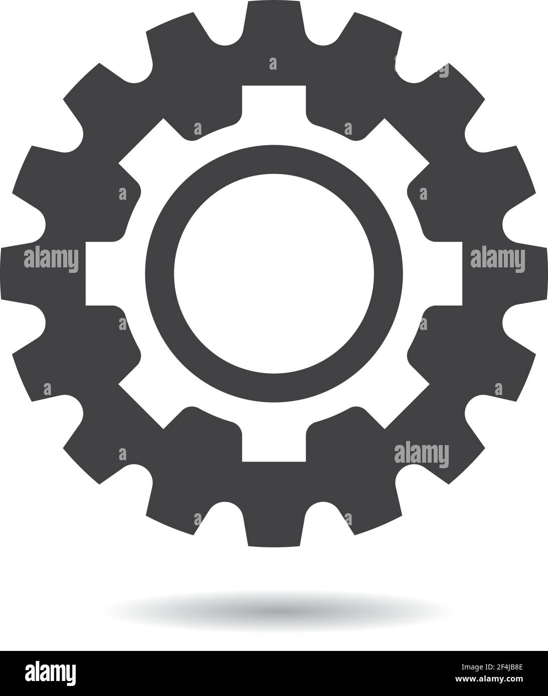 Gear logo vector icon illustration Stock Vector Image & Art - Alamy