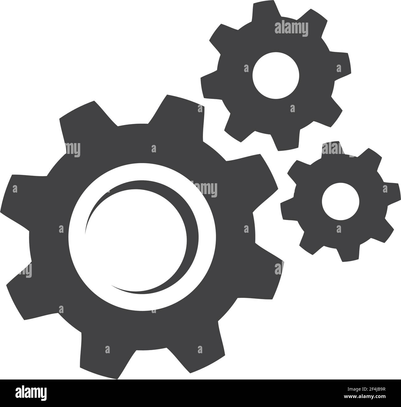 Gear logo vector icon illustration Stock Vector Image & Art - Alamy