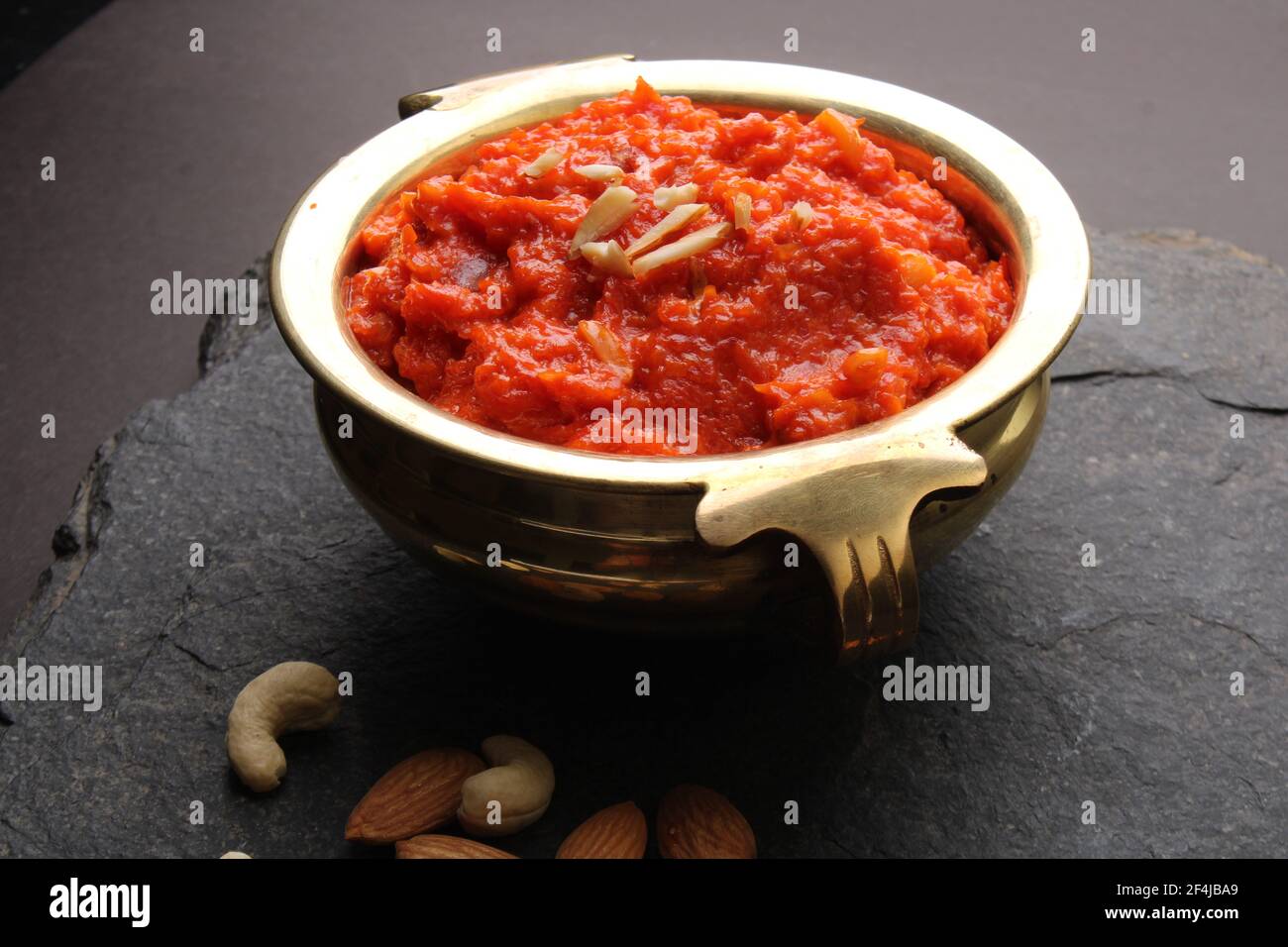 Gajar ka halwa is a carrot-based sweet dessert pudding from India ...