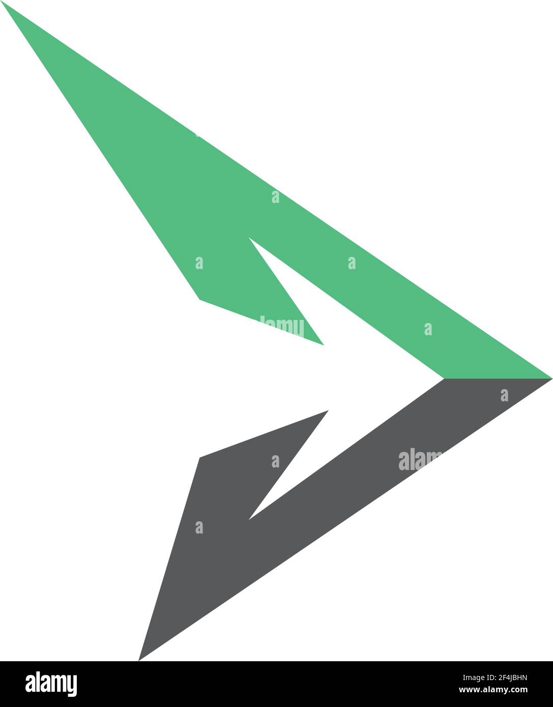 Arrow logo vector icon illustration Stock Vector Image & Art - Alamy