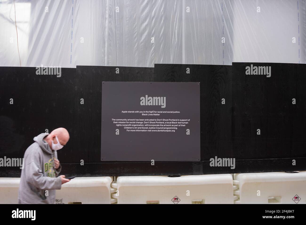 Apple Store Pioneer Place in downtown Portland reopened on February 22 ...