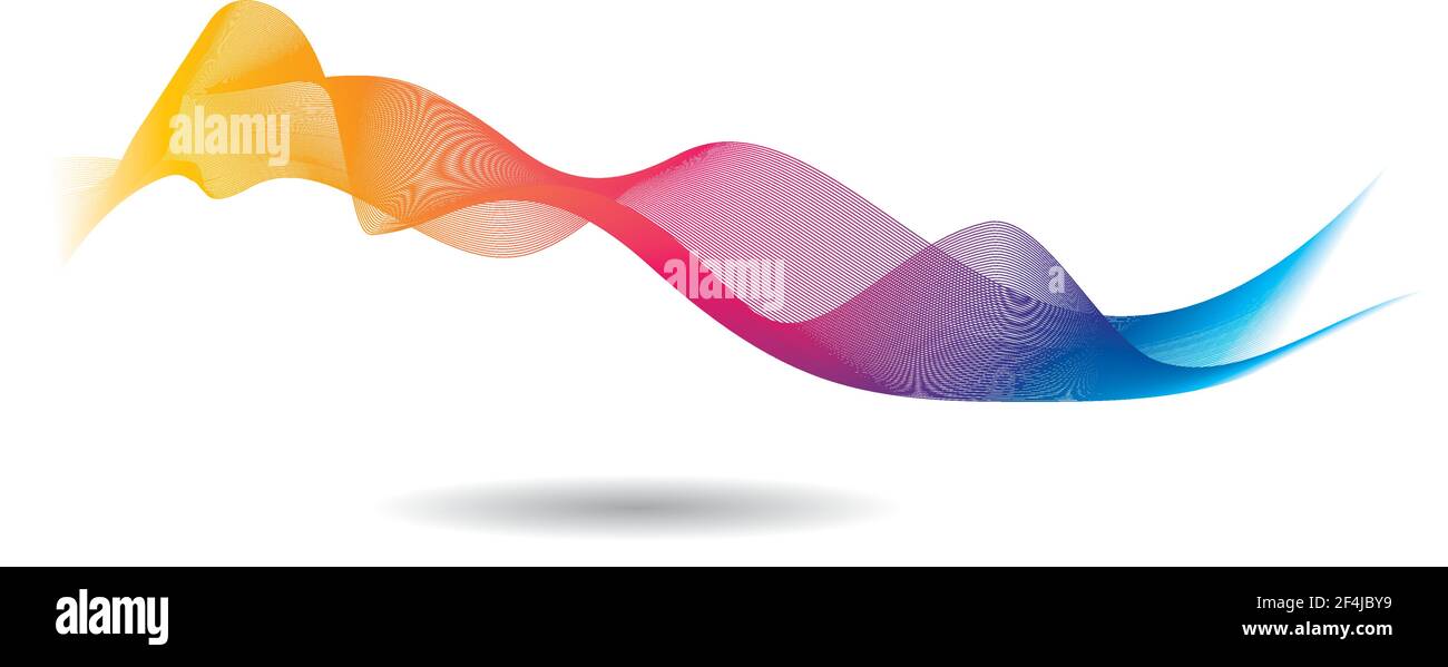 Wave line vector icon illustration design Stock Vector Image & Art - Alamy