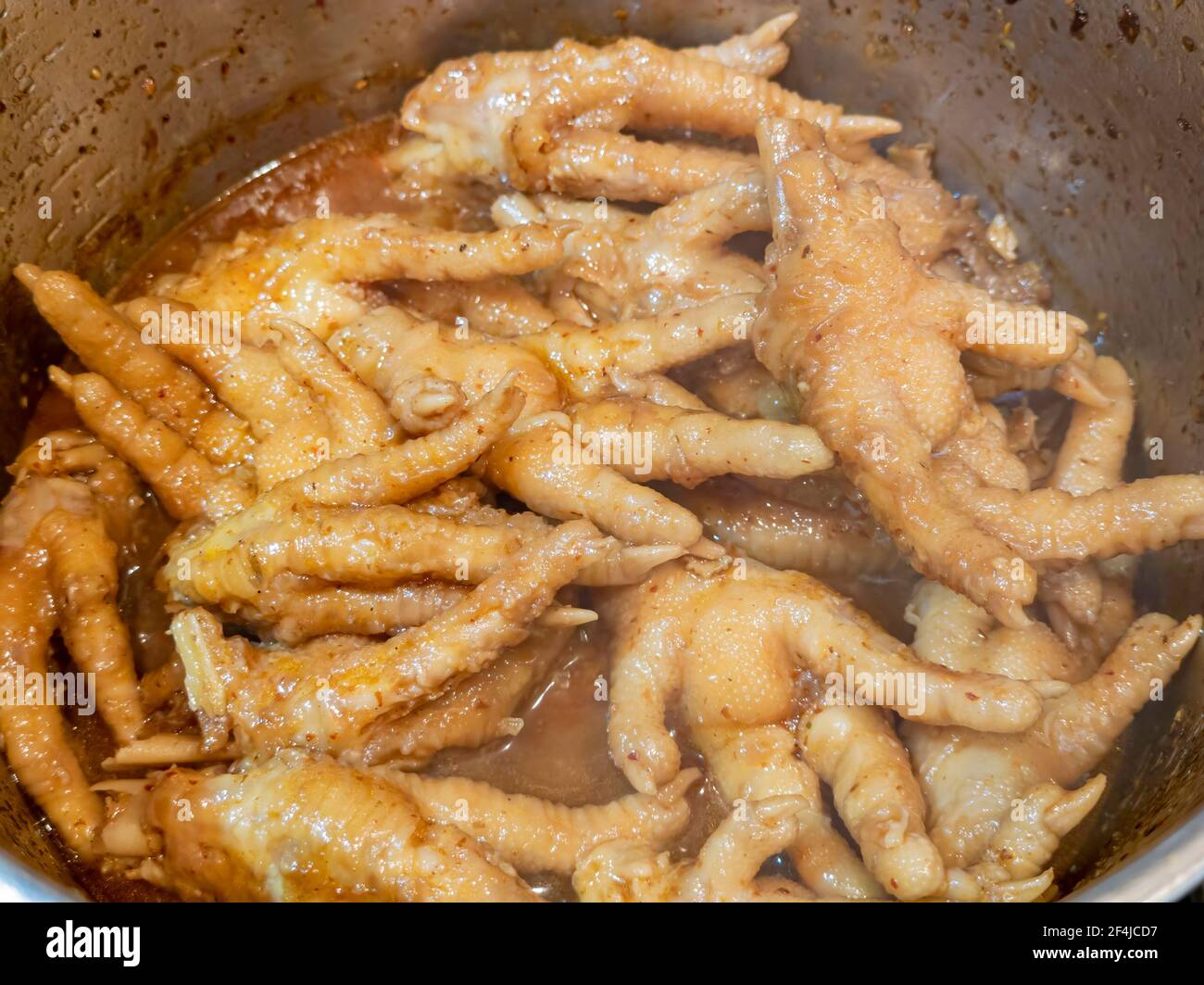 Braised chicken feet hi-res stock photography and images - Alamy