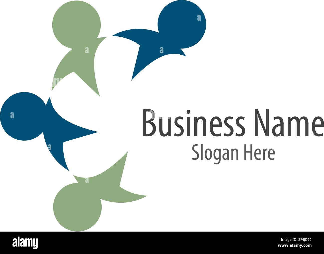 Teamwork logo vector icon illustration design Stock Vector Image & Art ...